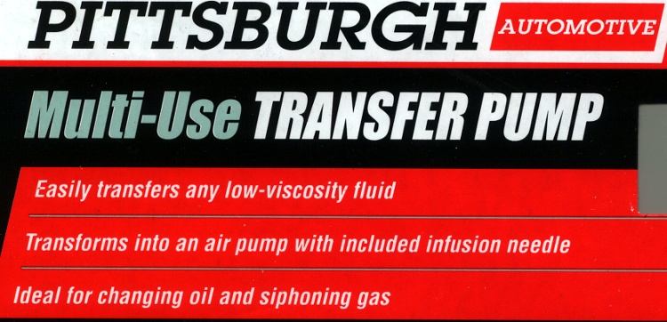 Harbor Freight Multi-Use Transfer Pump: What’s It Good For, Again ...