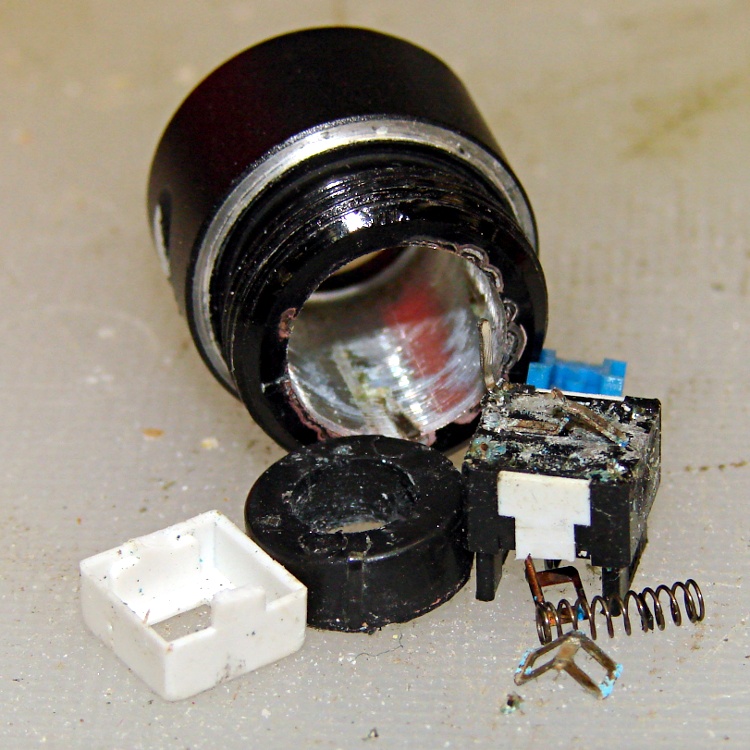 Cheap LED Flashlight Switch Disassembly – The Smell of Molten Projects ...