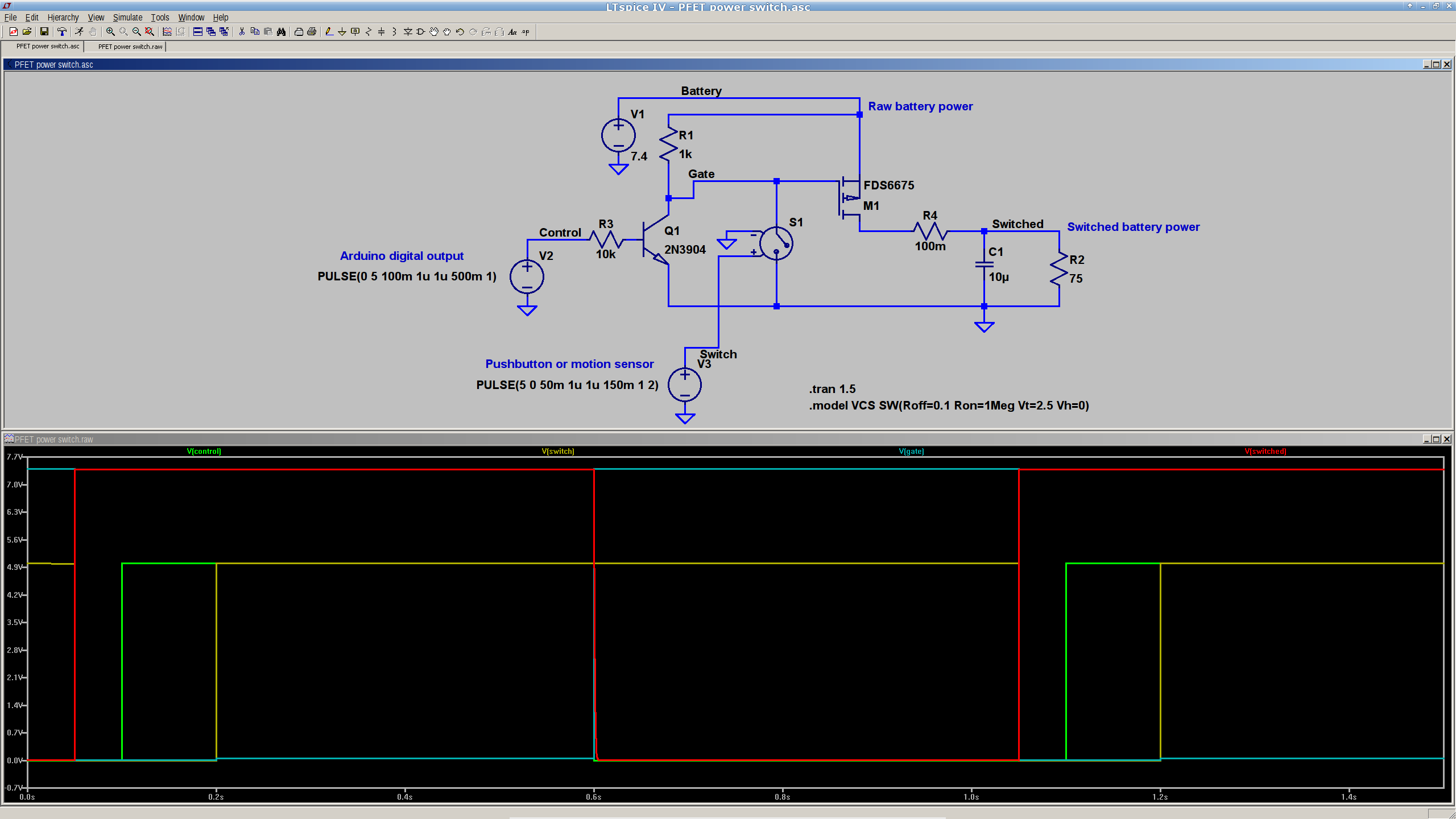 P-channel MOSFET Power Switch – The Smell of Molten Projects in the Morning