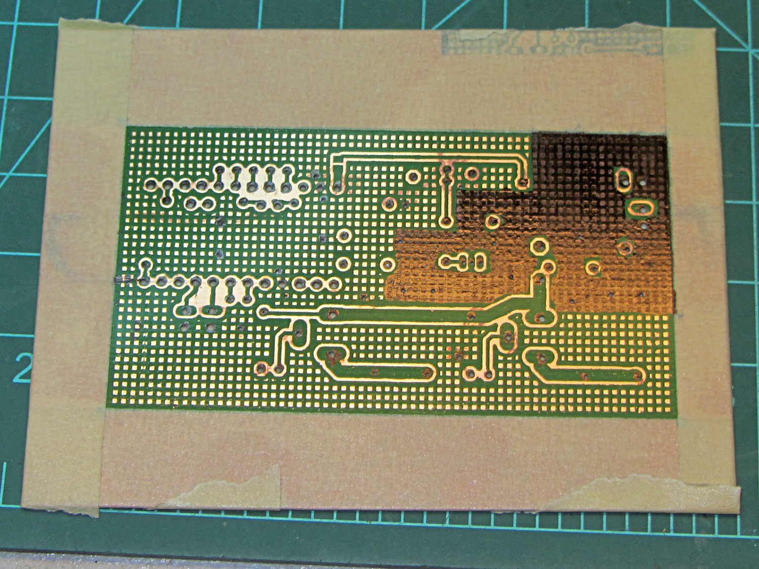 Homebrew PCB Masking: Sharpie FTW! – The Smell of Molten Projects in ...
