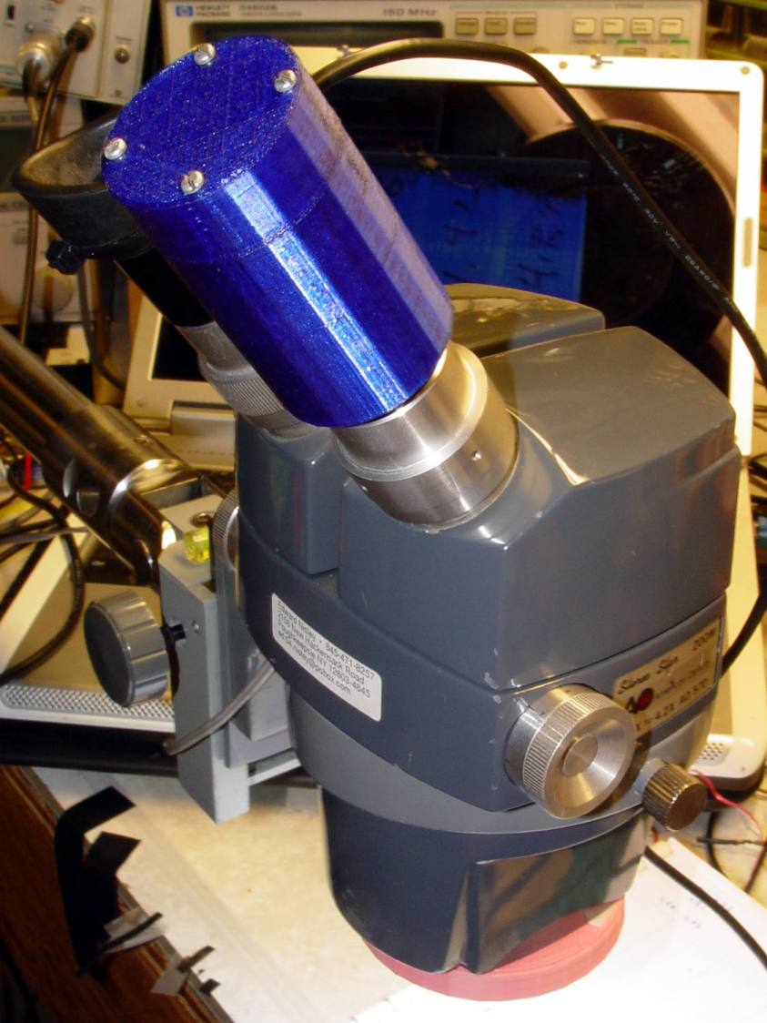 Stereo Zoom Microscope: USB Camera Mount – The Smell of Molten Projects ...