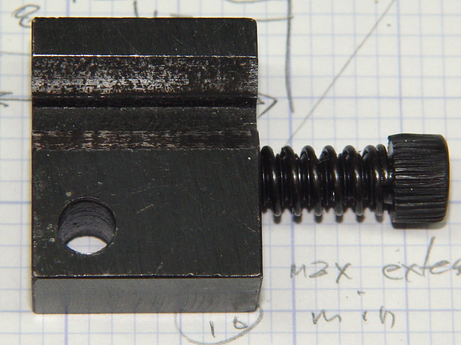 Mini-Lathe Carriage Stop: Spring Counterbore – The Smell of Molten ...