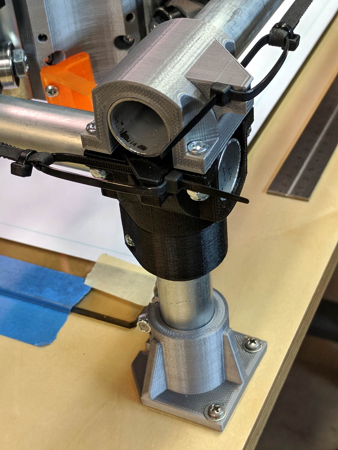 Mostly Printed CNC: Mechanical Build – The Smell of Molten Projects in the Morning