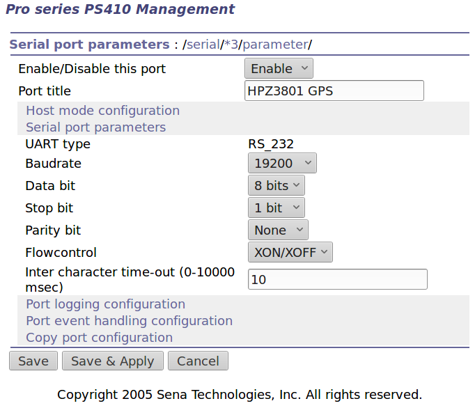 Sena PS410 Serial Server: socat and minicom – The Smell of Molten ...