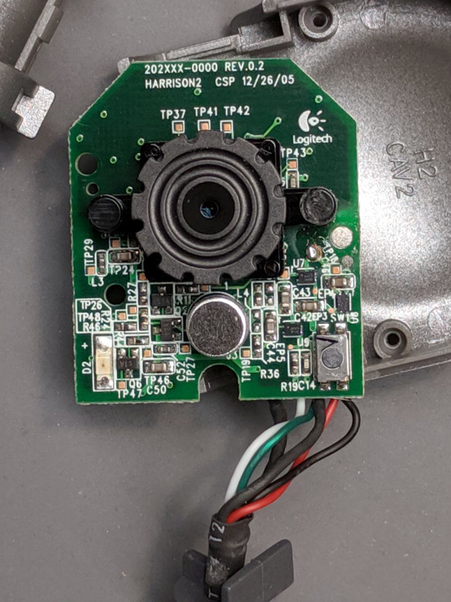 Logitech “Quickcam for Notebooks Deluxe” USB Camera Disassembly – The ...