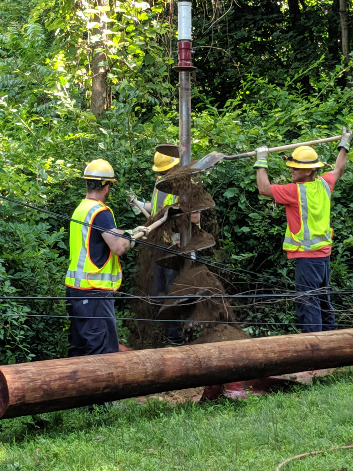 New Utility Pole – The Smell of Molten Projects in the Morning