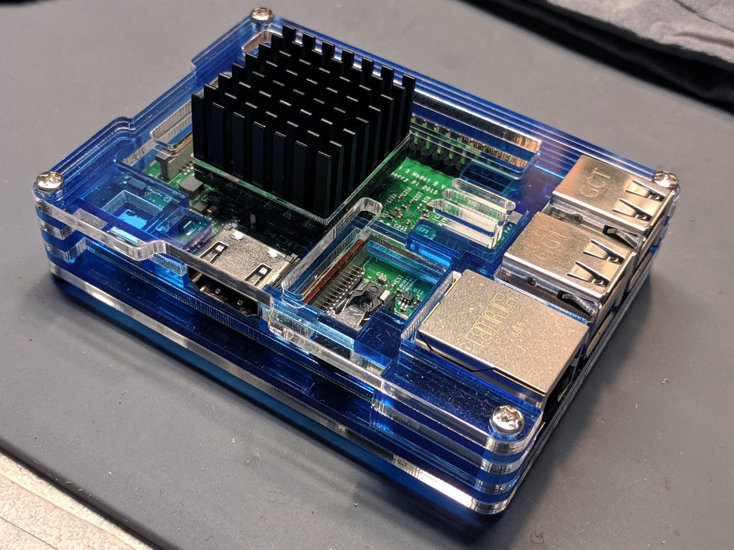 Raspberry Pi “Moster” Heatsink Retaping – The Smell of Molten Projects ...