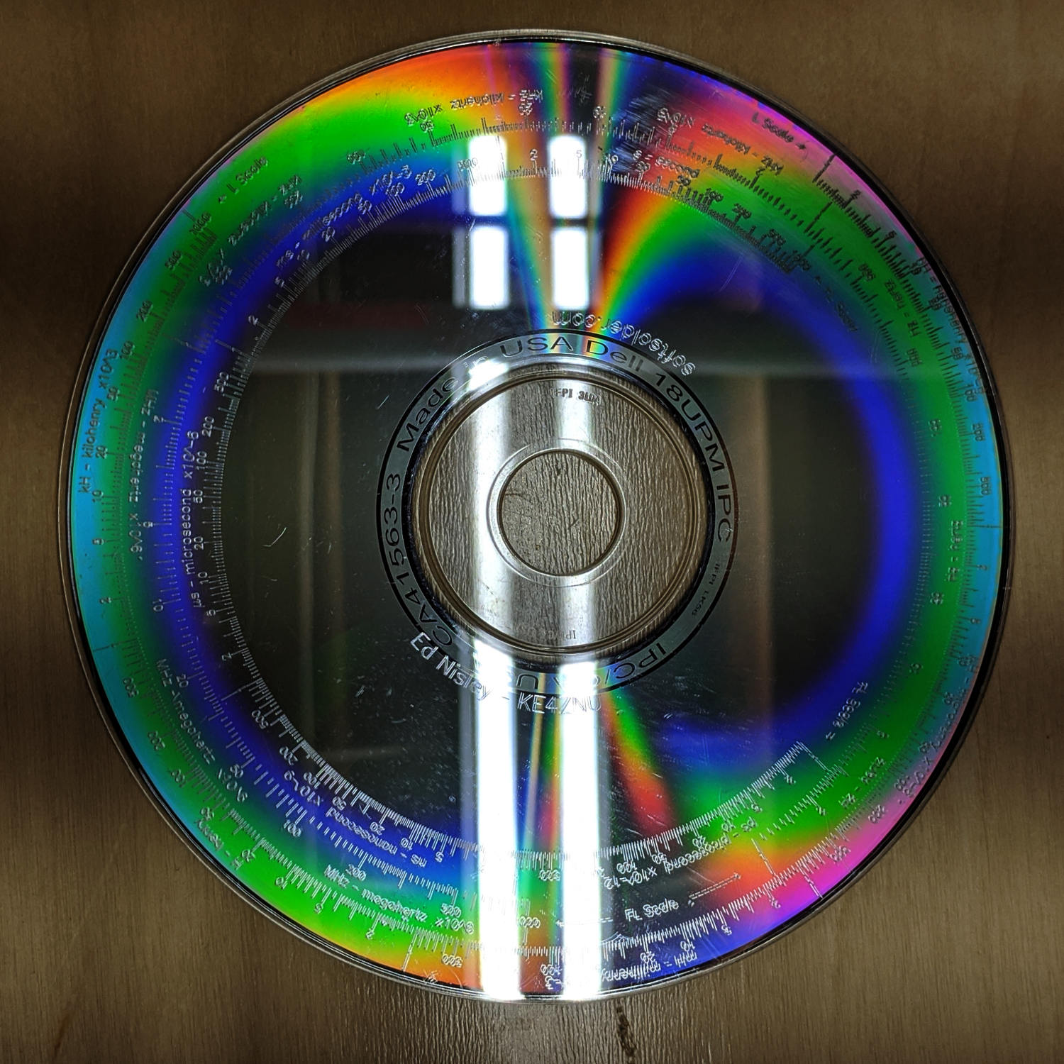 Monthly Image: CD Diffraction – The Smell of Molten Projects in the Morning