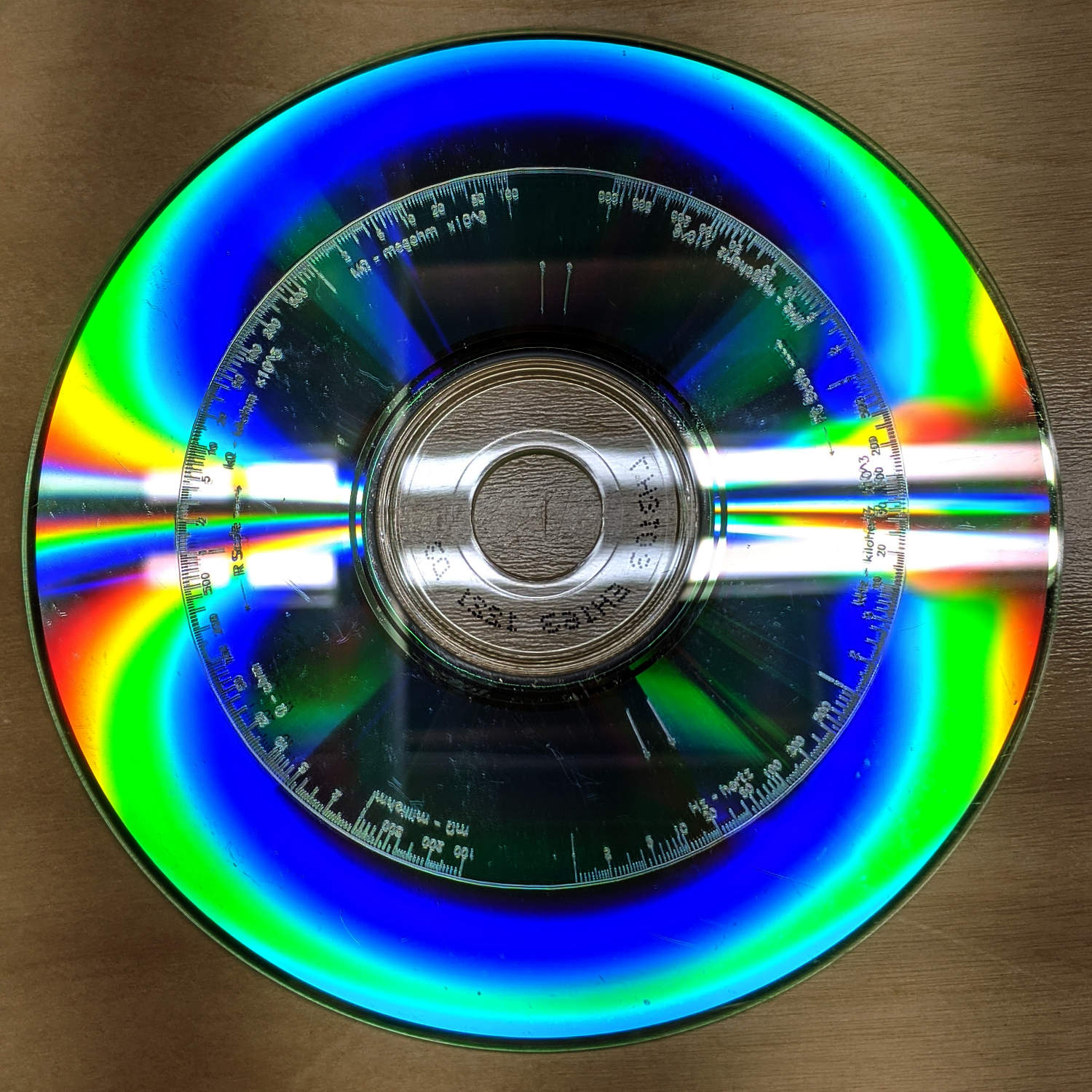 Monthly Image: CD Diffraction – The Smell of Molten Projects in the Morning