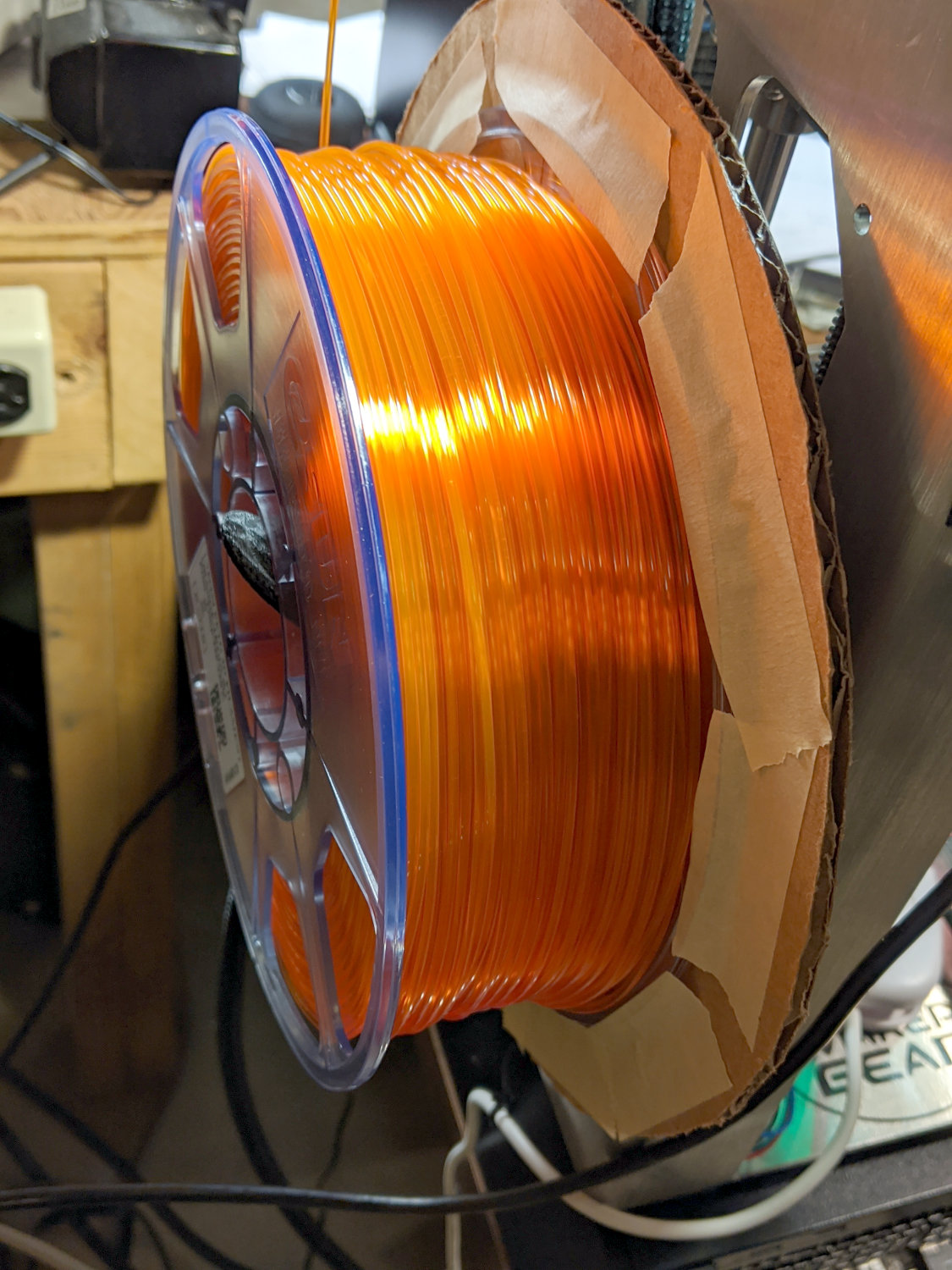 Filament Spool Sidewall – The Smell of Molten Projects in the Morning