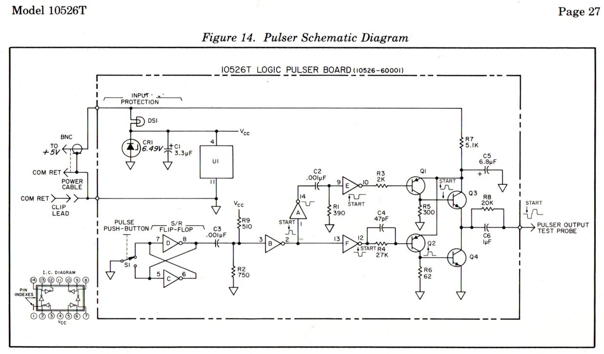 HP 10526T Logic Pulser Checkout – The Smell of Molten Projects in the ...
