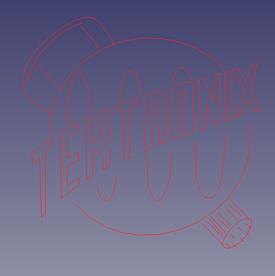 Vectorized Classic Tektronix Logo – The Smell of Molten Projects in the ...