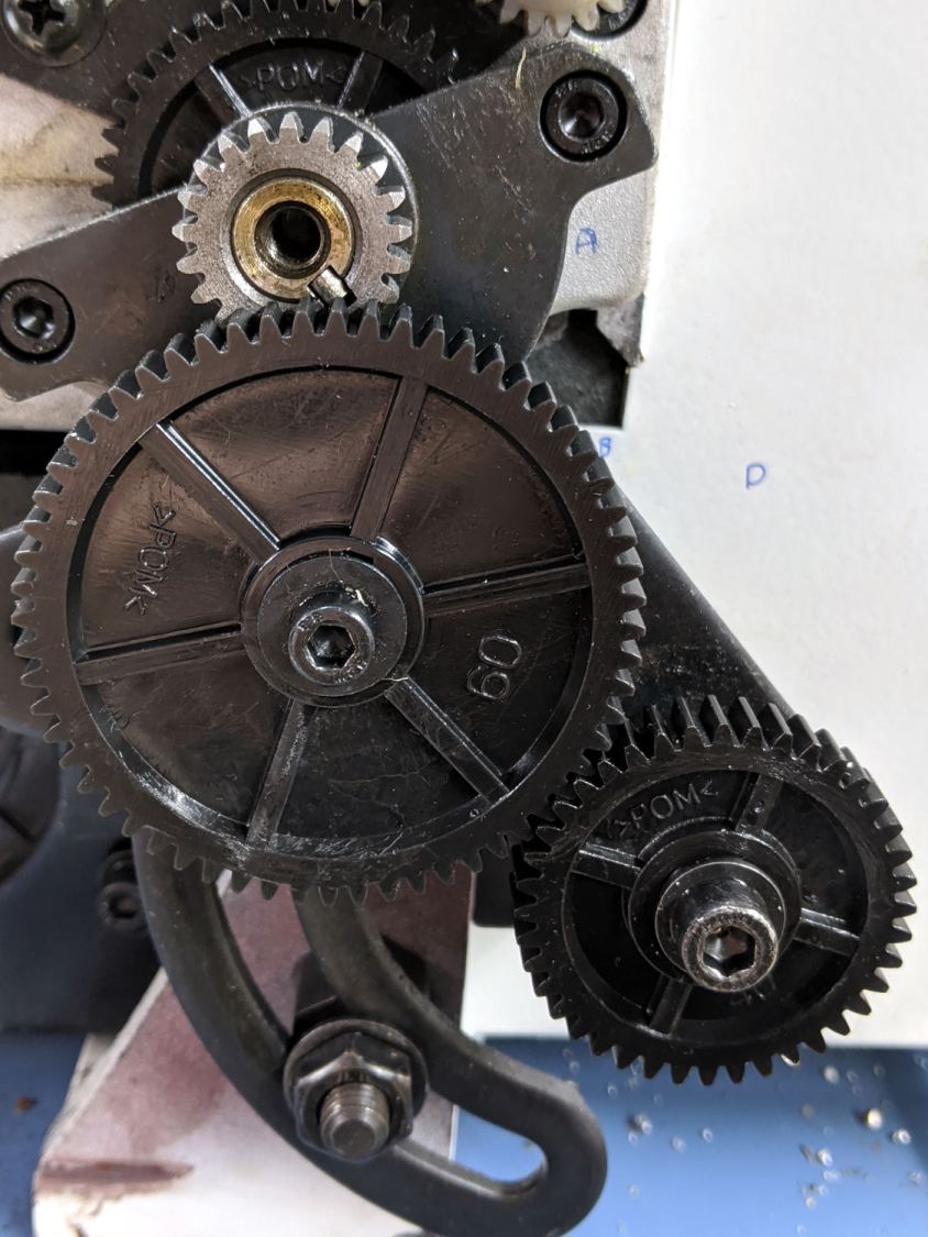 Mini-Lathe Metric Threading: 21 Tooth Gear – The Smell of Molten ...