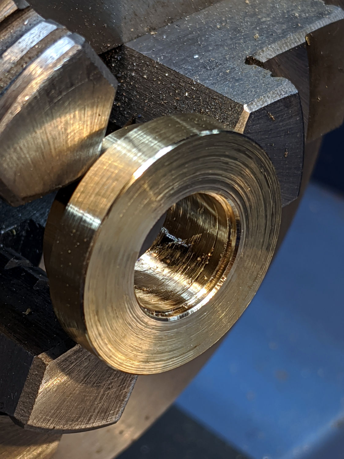 Mini-Lathe ER Collet Chuck Drawbar – The Smell of Molten Projects in ...