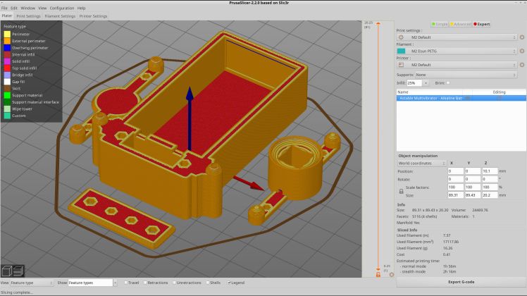 Makergear M2: Initial PrusaSlicer Configuration – The Smell of Molten ...