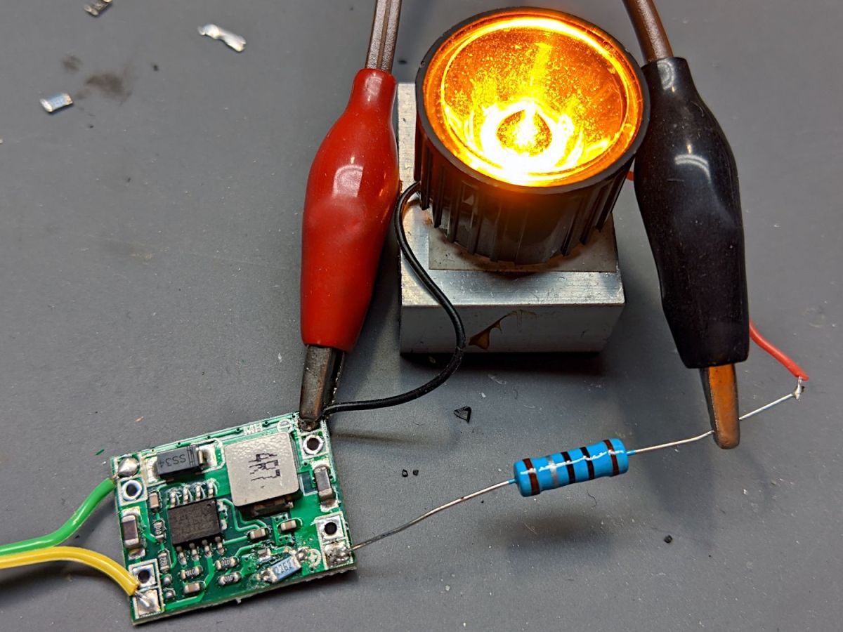 Amber 1 Watt LED: MP1584 Hackery – The Smell of Molten Projects in the ...