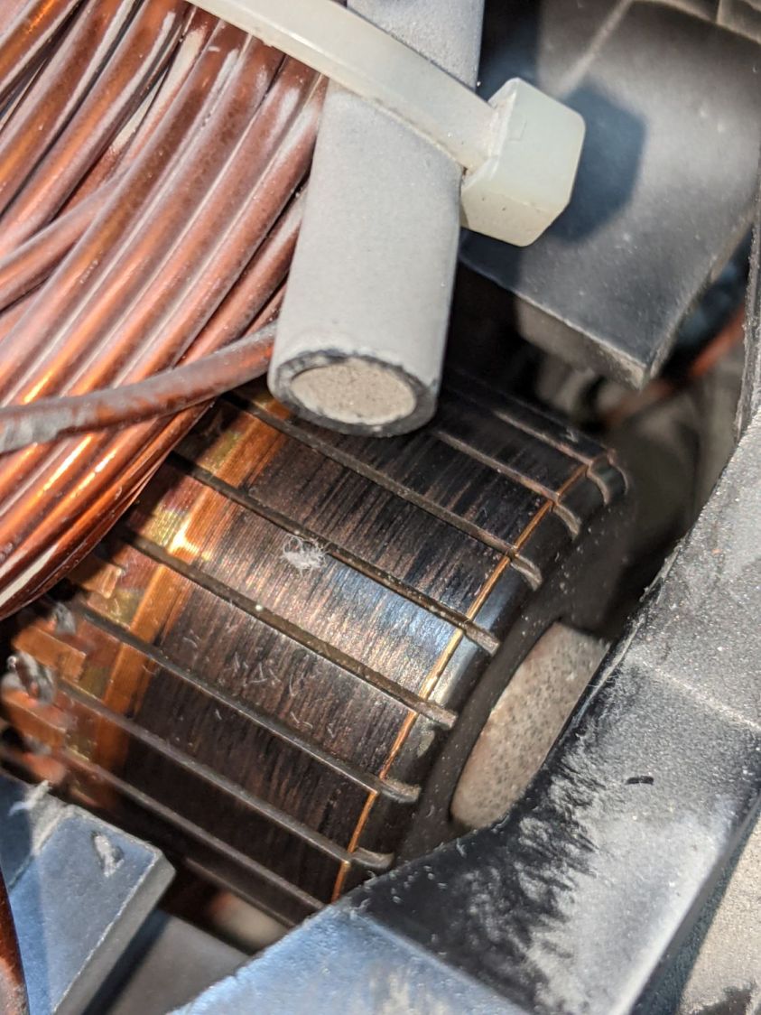 Shopvac QSP Motor Commutator Cleaning – The Smell of Molten Projects in ...