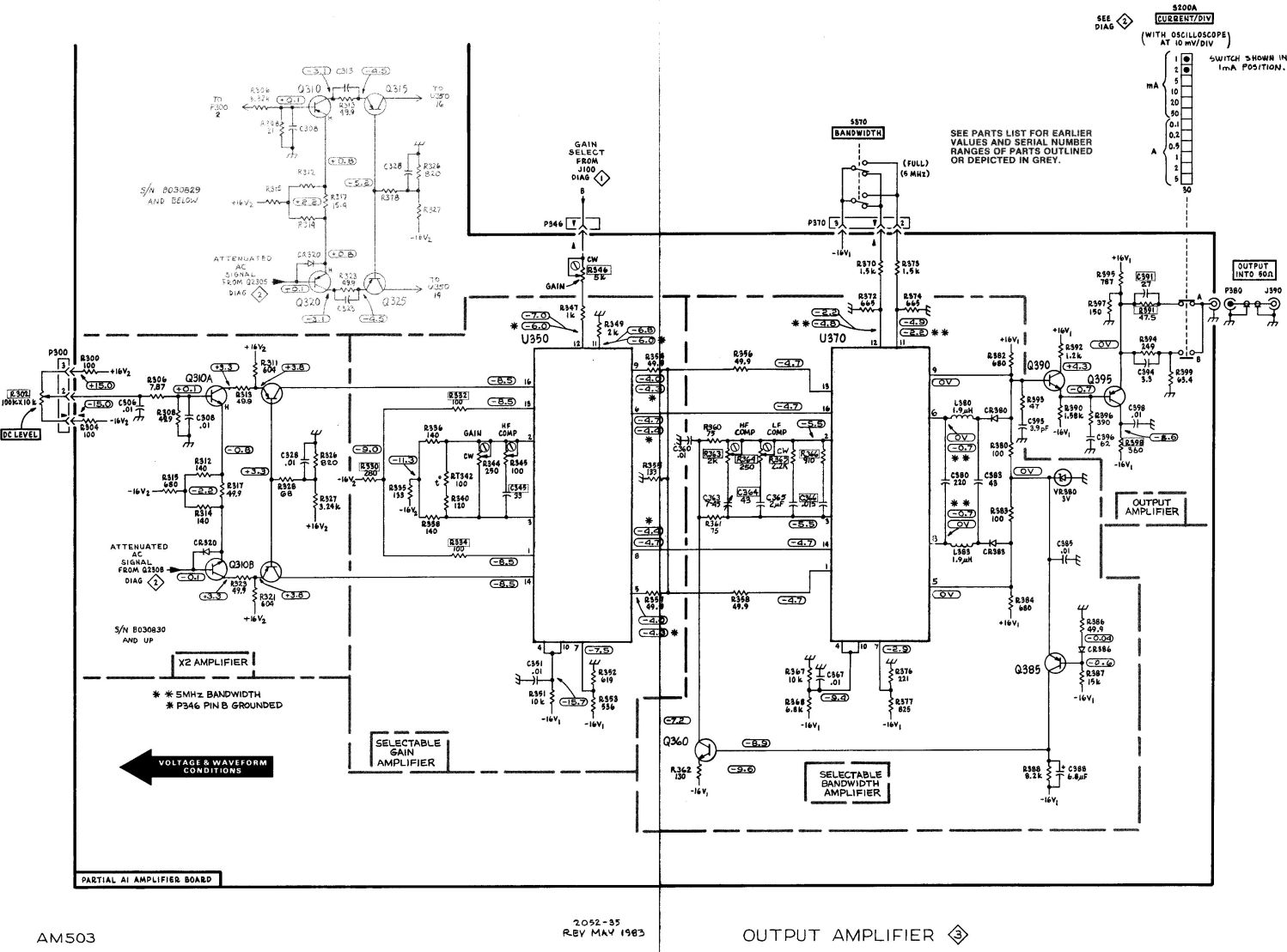 Tektronix AM503: Noisy Q230 Dual JFET – The Smell of Molten Projects in ...
