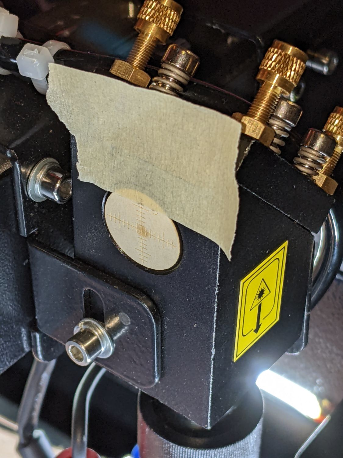 OMTech 60 W Laser: Beam Alignment Check Targets – The Smell of Molten ...