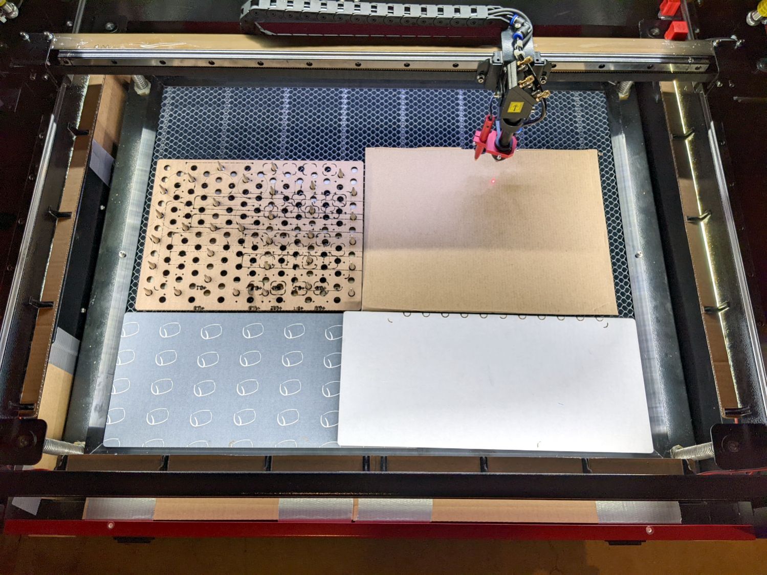 OMTech 60 W Laser: COB LED Shades – The Smell of Molten Projects in the ...