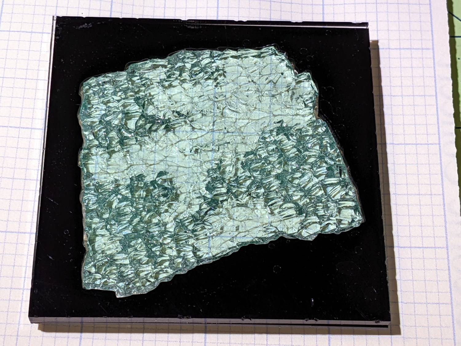 High Impact Art: Smashed Glass Coaster – The Smell of Molten Projects ...