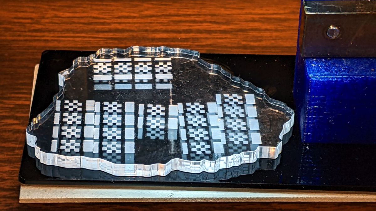 CO₂ Laser Cutter: Random Dots On Engravings – The Smell of Molten ...