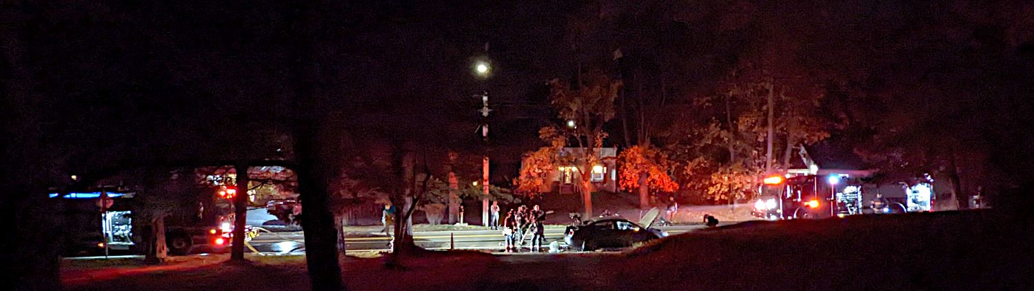 Car Fire – The Smell of Molten Projects in the Morning