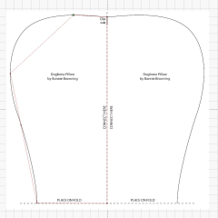 Dogbone Pillow Pattern – The Smell of Molten Projects in the Morning