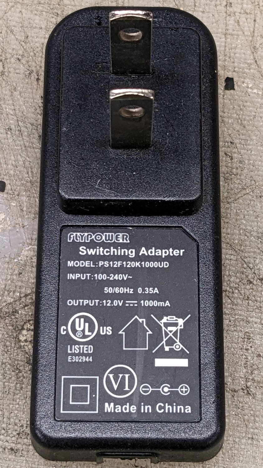 Flypower Wall Wart: FAIL – The Smell of Molten Projects in the Morning