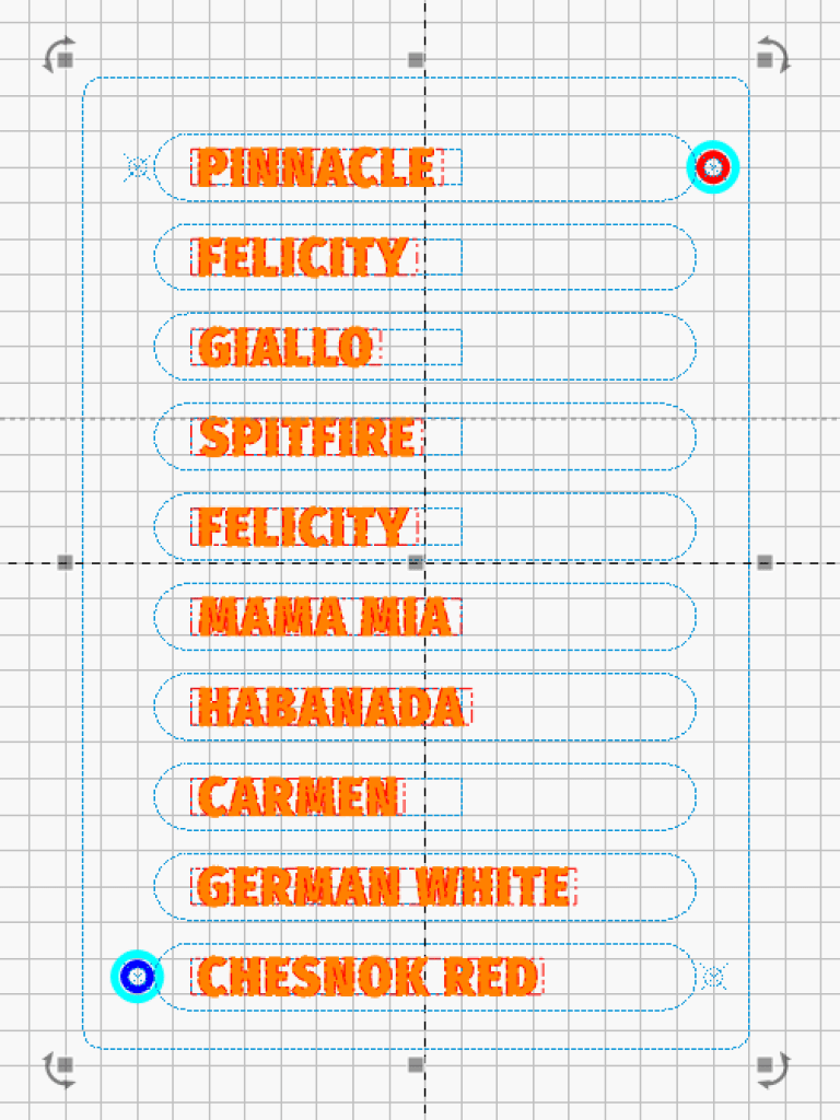 Craft Stick Plant Markers: Print-and-Cut Alignment – The Smell of ...