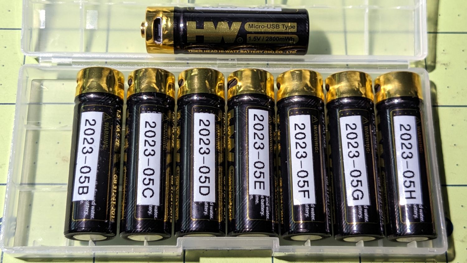 HW Bucked Lithium AA Cells – The Smell of Molten Projects in the Morning