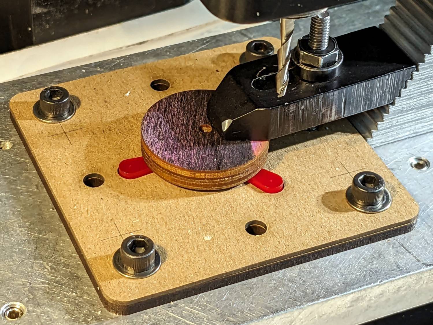Mini-lathe Chuck Stops – The Smell of Molten Projects in the Morning