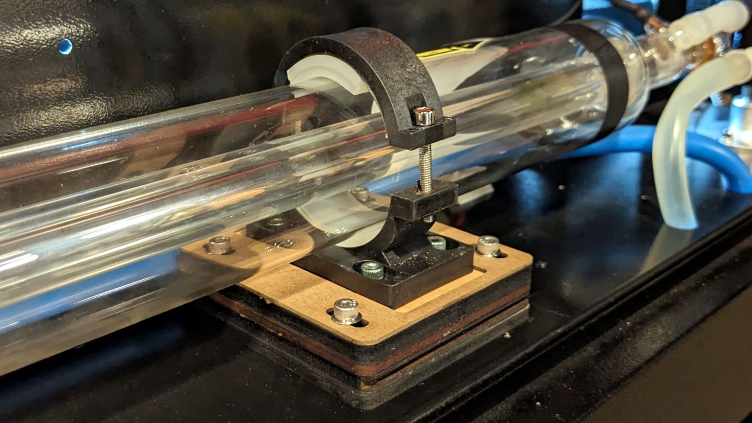 Laser Cutter: Improved Tube Support Pads – The Smell of Molten Projects ...