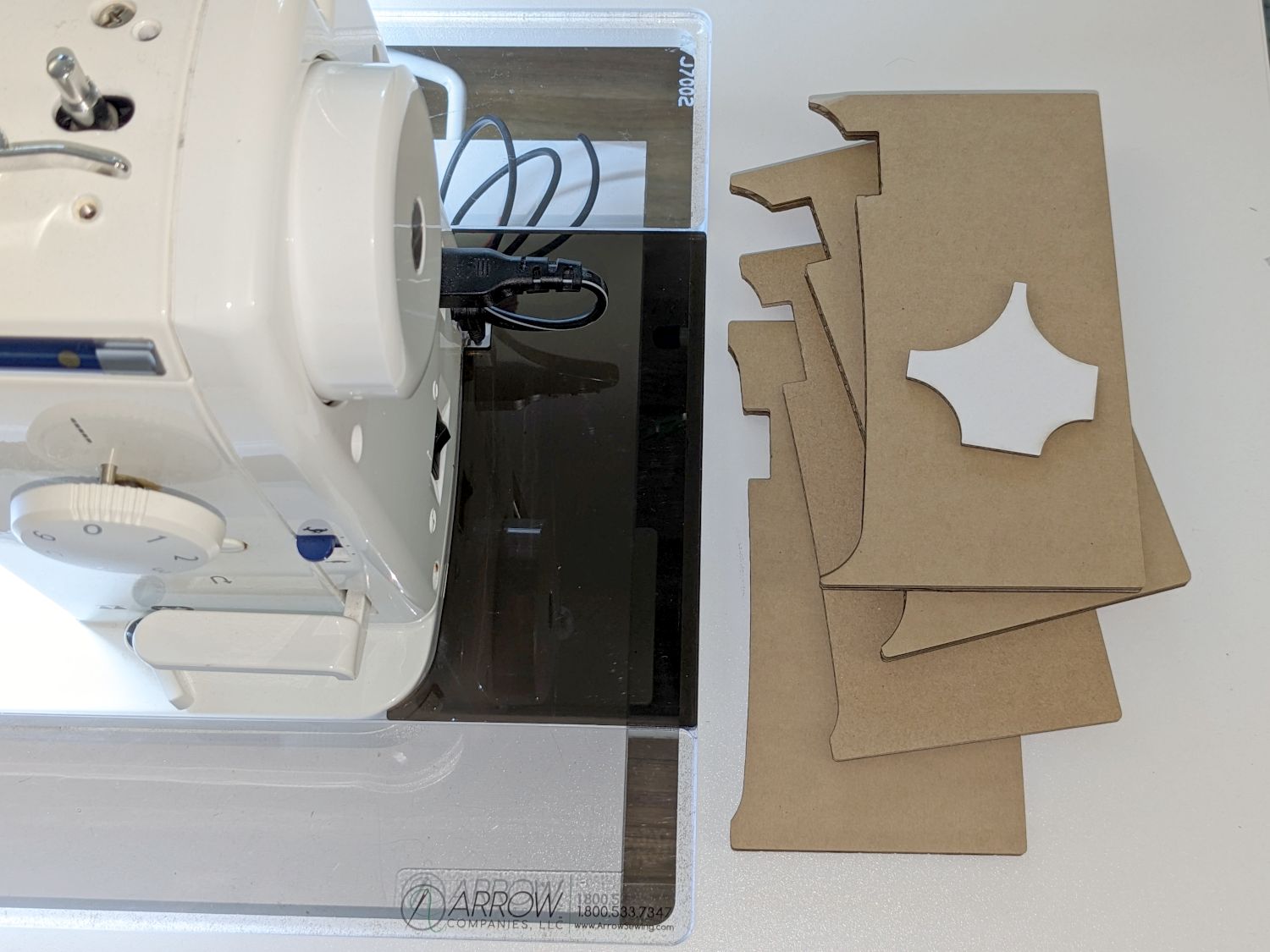 Juki / Arrow Sewing Table Insert Filler – The Smell of Molten Projects ...