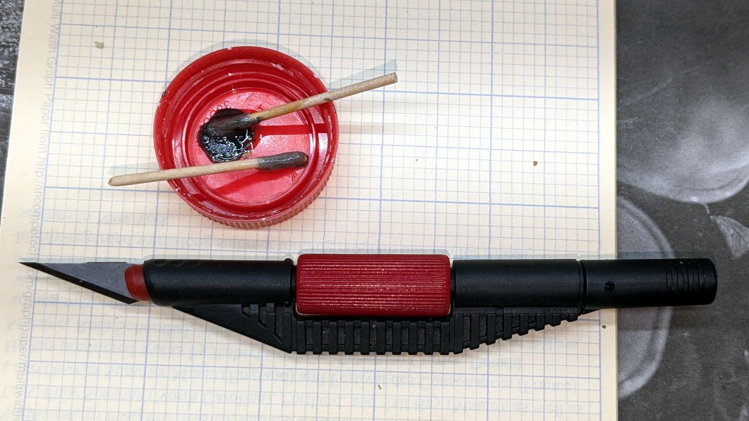 Razor Knife Blade Collet Repair – The Smell of Molten Projects in the ...