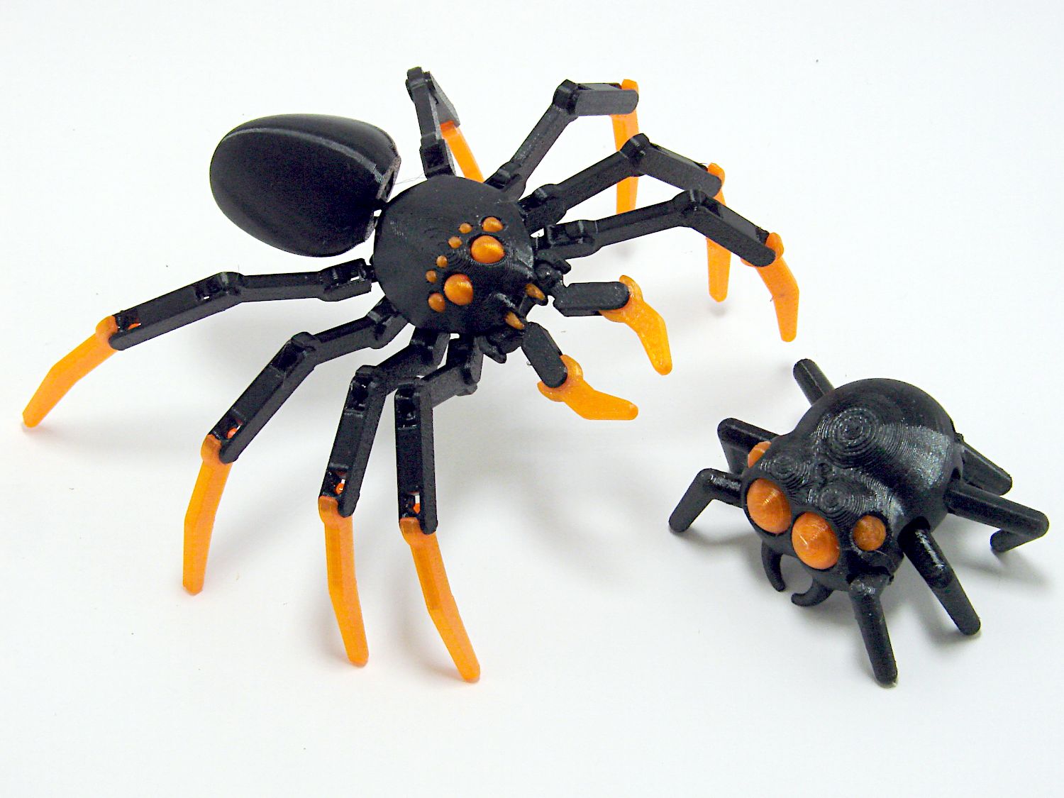 Printed Spiders – The Smell of Molten Projects in the Morning