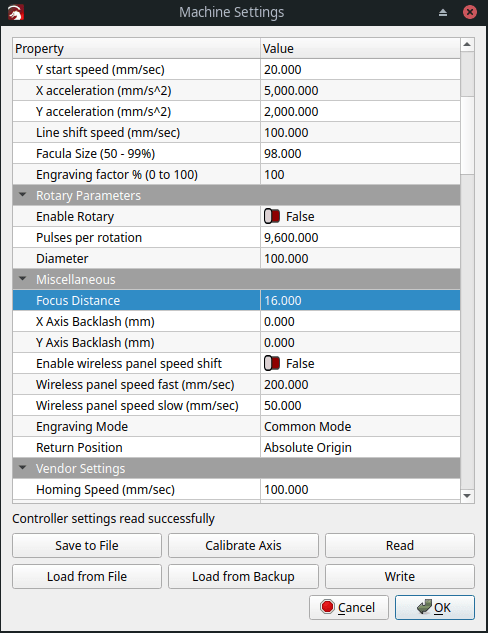 Ruida Laser Controller: Home Offset vs. Focus Distance Settings – The ...