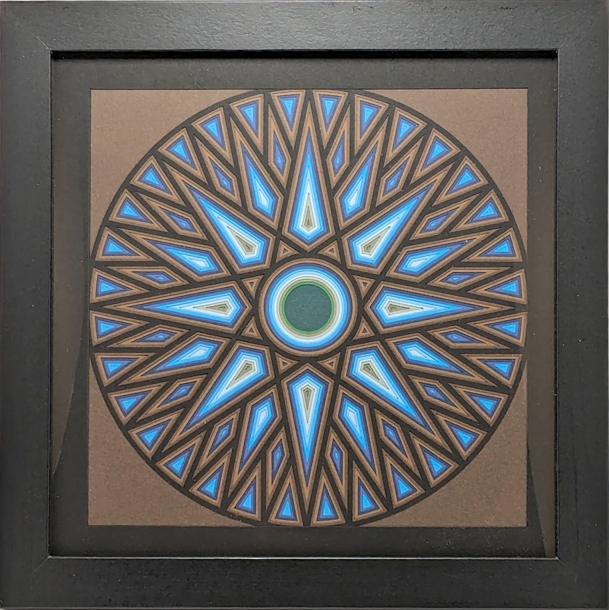 Layered Paper: Mariner’s Compass in Colors – The Smell of Molten ...
