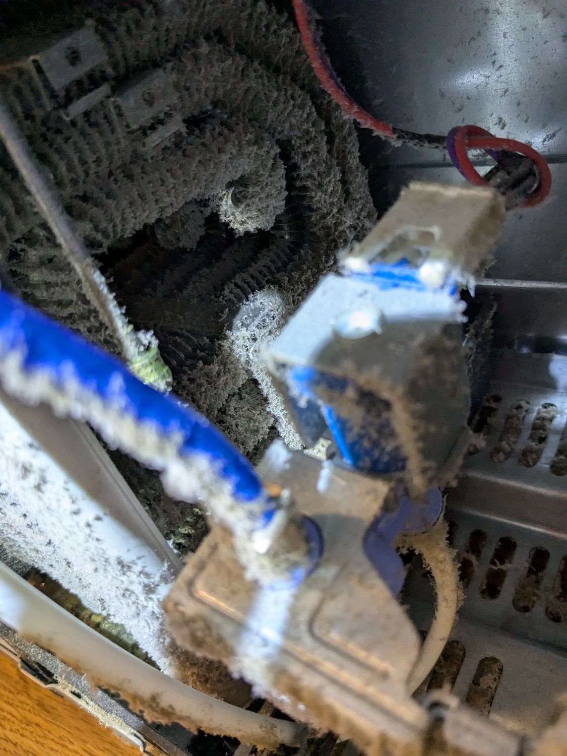 Samsung Refrigerator Condenser Coil Cleaning – The Smell of Molten ...