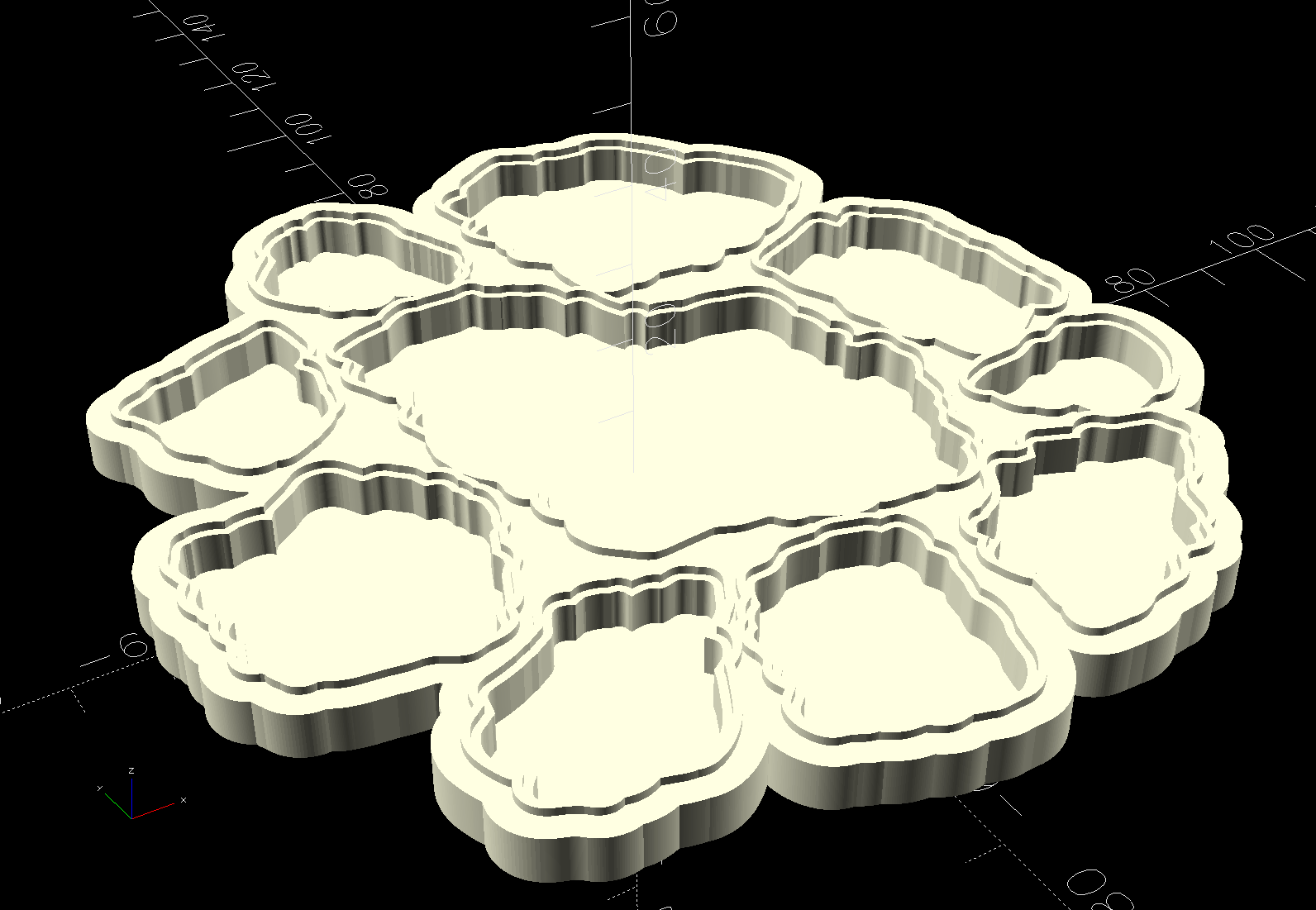 3D Printed Smashed Glass Coasters: Fragment Layout – The Smell of ...